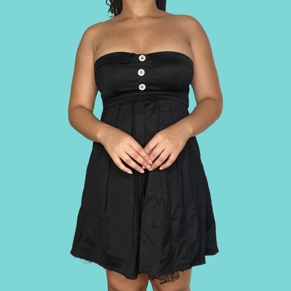 City Triangles | Dresses | Strapless Grunge Dress | Poshmark